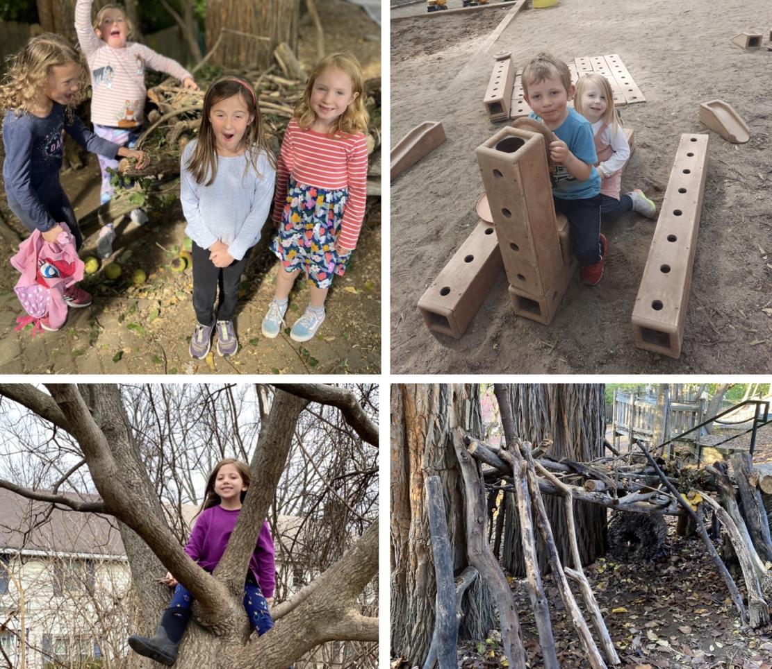 Unstructured Outdoor Play at The New School Montessori - NANA
