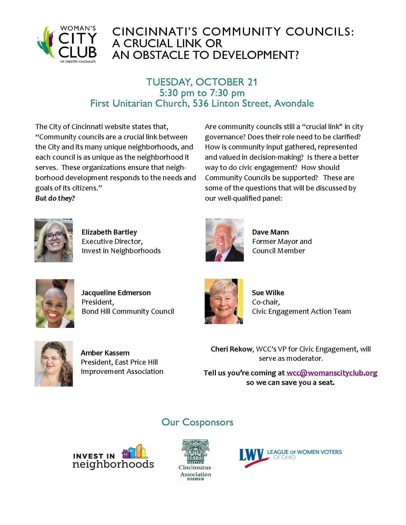 Cincinnati’s Community Councils: A Crucial Link or an Obstacle to ...